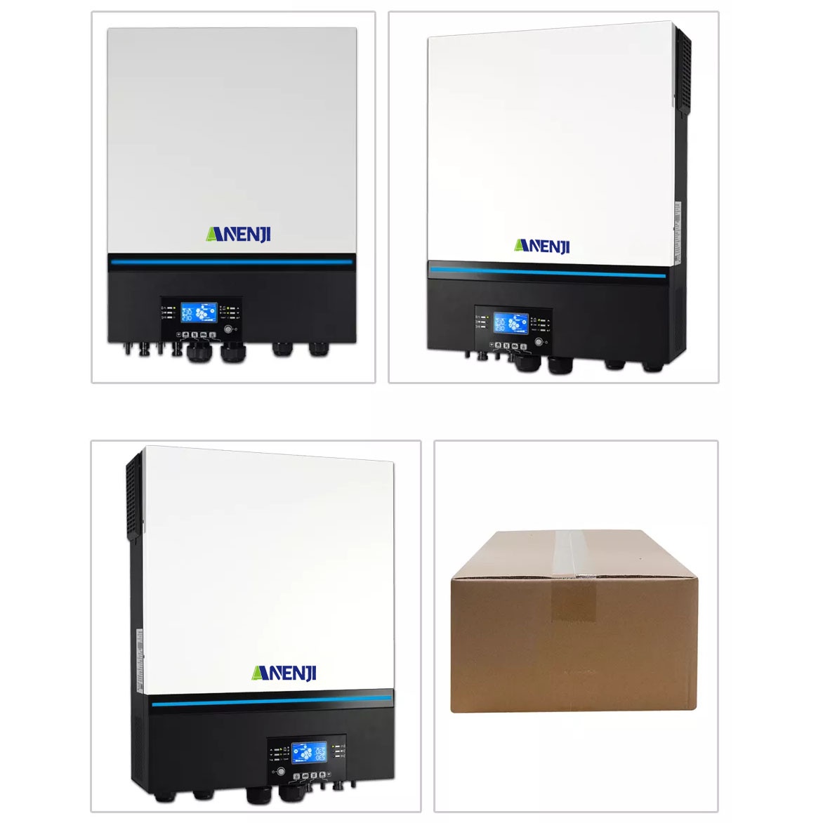 ANENJI 33KW Off Grid Solar Inverter 1-Phase&3-Phase Pure Sine Wave Dual ...