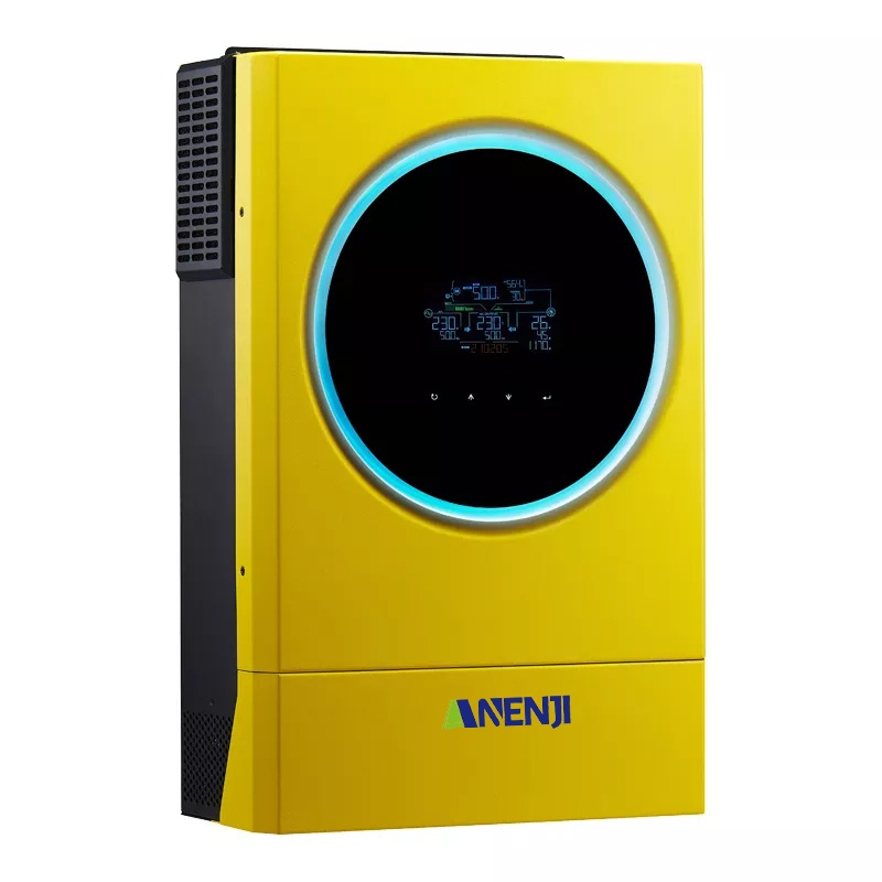 ANENJI 6KW Hybrid Solar Inverter 230Vac MPPT 120A Solar Charger 500Vdc ...
